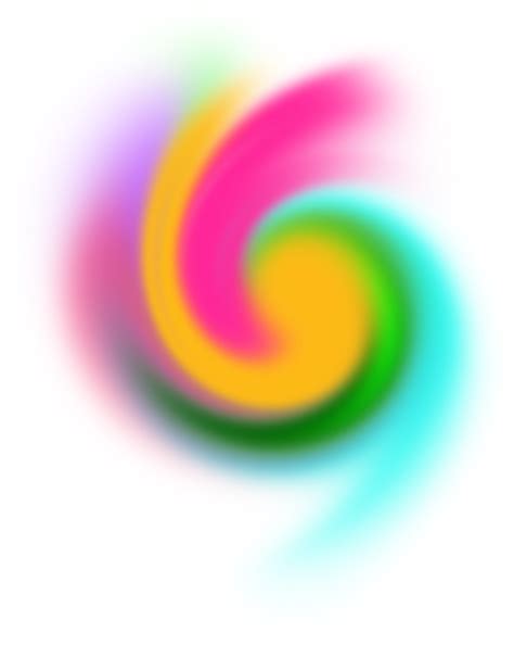 Abstract Gradient Blur Shape 21054510 Png