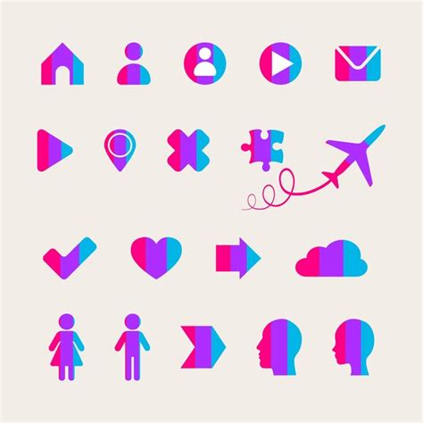 안드로진 프라이드 플래그 Lgbt 권리 아이콘 및 기호 동성애 사랑과 깃발 그림 프리미엄 벡터