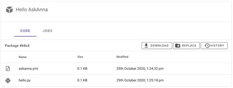 Run Hello Askanna Askanna Documentation