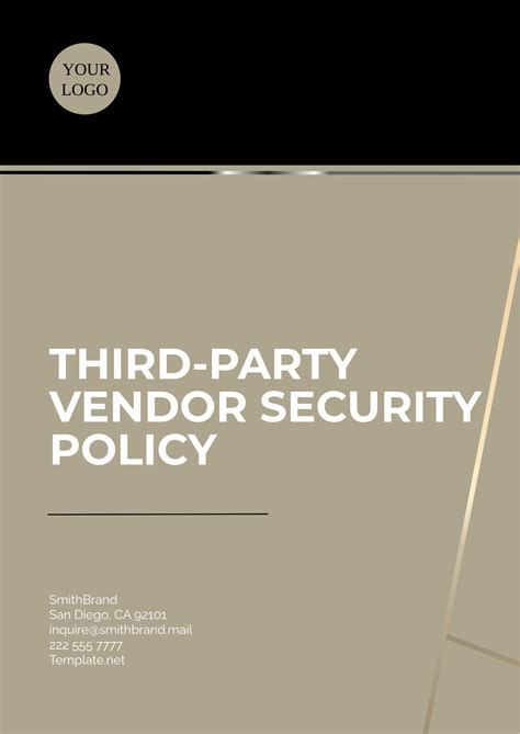 Free Security Policy Templates To Edit Online