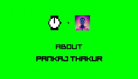About Pankaj Thakur On Hackernoon