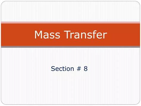 Ppt Mass Transfer Powerpoint Presentation Free Download Id2321601