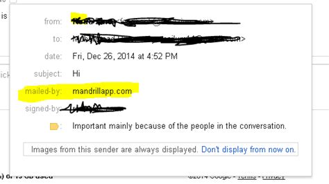 Mandrill How To Remove Mailed By Mandrill App Stack Overflow