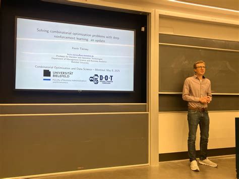 Kevin Tierney Talked At The Centre De Recherches Mathématiques Crm Thiago Serra