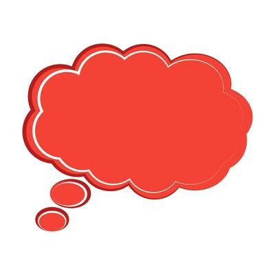 Red Speech Bubble Vector Art Icons And Graphics For Free Download