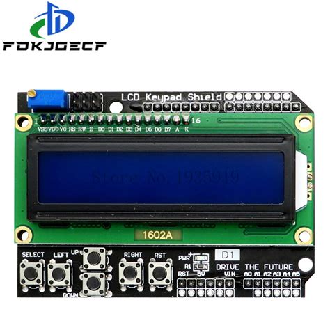 1pcs Lcd Keypad Shield Lcd1602 Lcd 1602 Module Display For Arduino Atmega328 Atmega2560