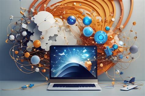 Premium Photo The Concept Of Technology The World Wide Web Online