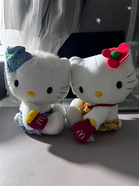 Hello Kitty Vintage Mcdonald Plush Hobbies And Toys Collectibles