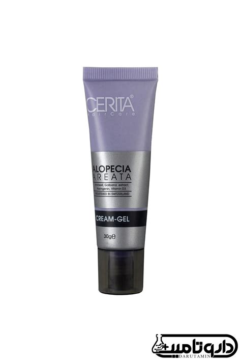 خرید سریتا کرمژل مناسب موهای دارای ریزش سکه ای مو در داروخانه داروتامین
