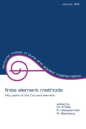 [PDF] finite element methods by Michel Krizek | 9781040213476