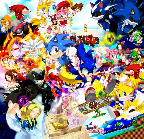 Video Game After Life Sonic 20th Anniversary Fan Art