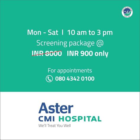 Aster Cmi Presents Aster Aster Hospitals Bangalore