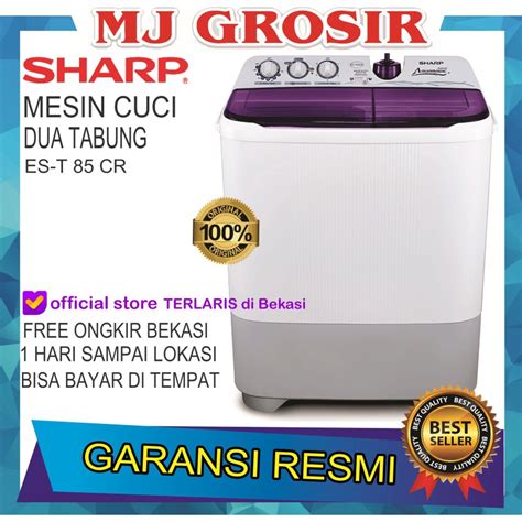 MESIN CUCI SHARP EST CR KG TABUNG CR KG NEW SUPER AQUAMAGIC Shopee Indonesia