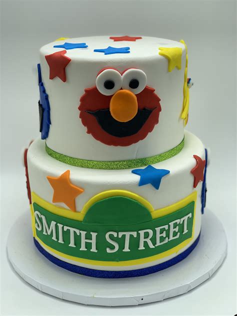 Sesame Street Cake Mias Bakery
