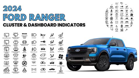 2024 Ford Ranger Cluster And Dashboard Warning Lights Guide Youtube