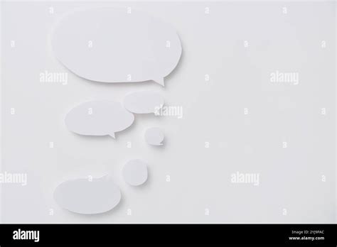Multiple Speech Bubbles Stock Photo Alamy