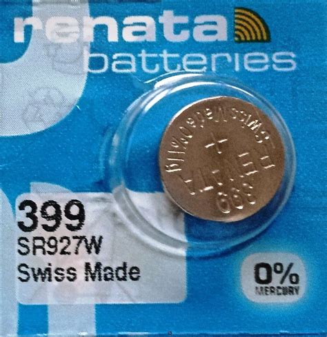 399 RENATA SR927W Watch Battery Authorized Seller Free Shipping | eBay