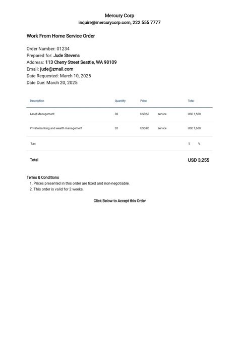 Free Professional Cleaning Service Order Template Google Docs Google Sheets Excel Word