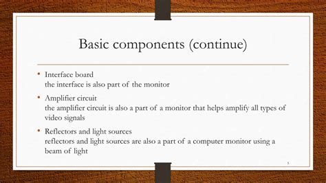 Types Of Monitors And Their Functions And Ap PPTX