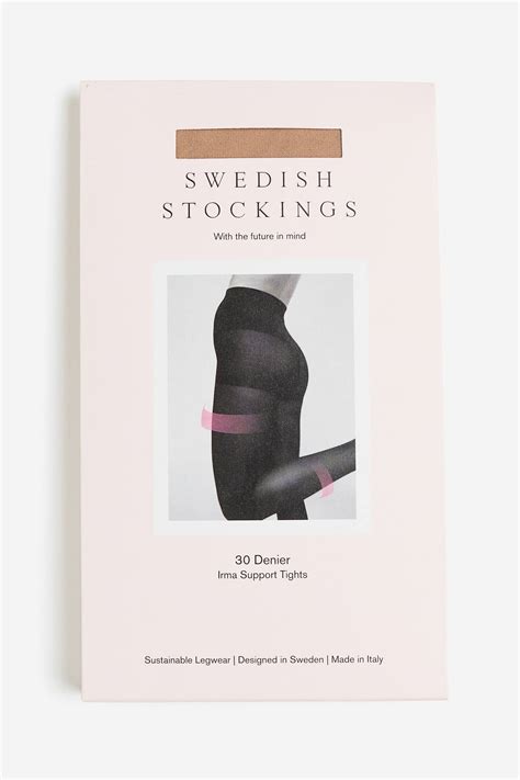 Irma Support Panty 30 Den Zandkleur Swedish Stockings Dames Handm Nl