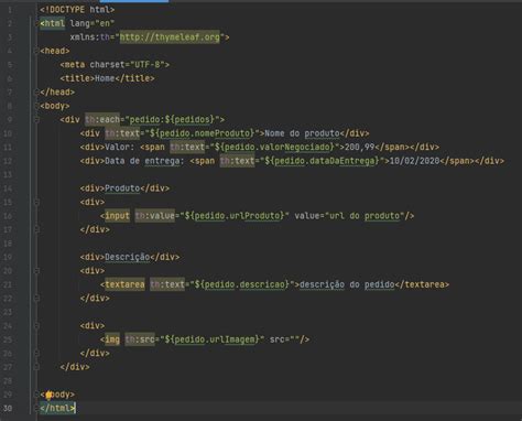 Thymeleaf Não Reconhece Atributo Spring Mvc Crie Um Web App Com
