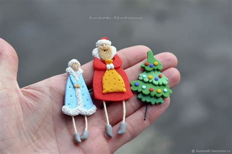 Новогодние поделки из глины фото и картинки 67 штук