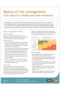 Risk management basics - WorkSafeBC