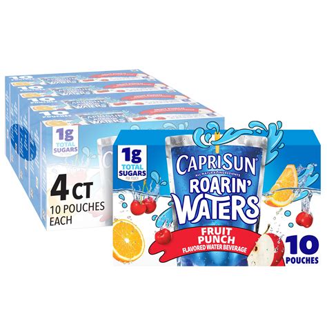 Capri Sun Roarin Waters Fruit Punch Flavored