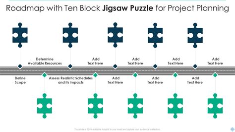 Ten Block Jigsaw Puzzle Ppt PowerPoint Presentation Complete Deck With Slides PowerPoint Templates