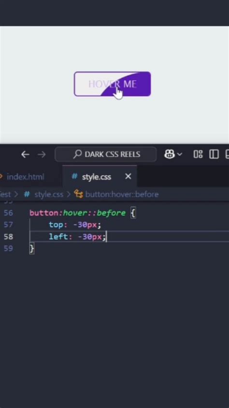 Dark Css 50k 🎯 Day74 Amazing Css Button Hover Effect Css Tips Tricks Hover Hovereffect