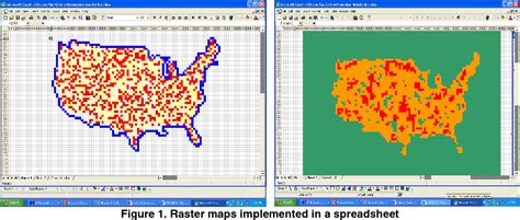 Figure 1 From Implementing Geographic Information Systems GIS In Spreadsheet Models What Why
