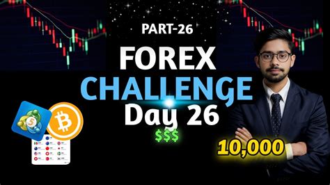 Forex Trading Challenge In 30 Days Ii 10000 Ii Day 26 Youtube