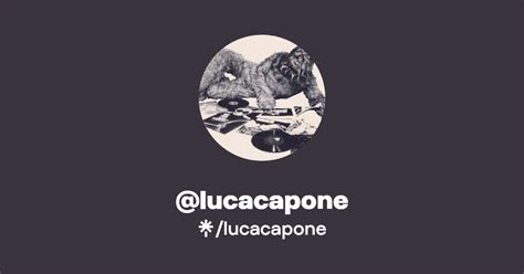 Lucacapone Twitter Instagram Linktree