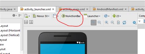 Layout Remove Android App Title Bar Stack Overflow