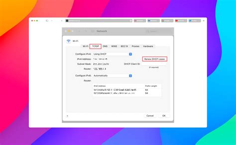 how to fix self assigned ip address error on mac saint