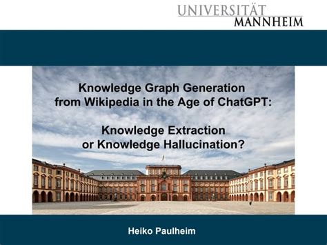 Knowledge Graph Generation From Wikipedia In The Age Of Chatgpt Knowledge Extraction Or