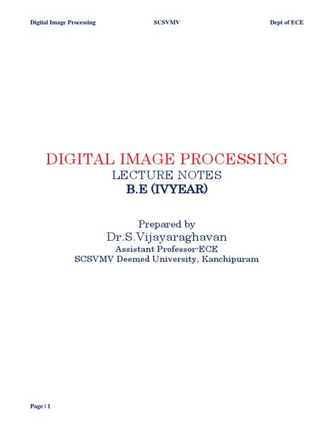 Digital Image Processing Download Free Pdf Data Compression