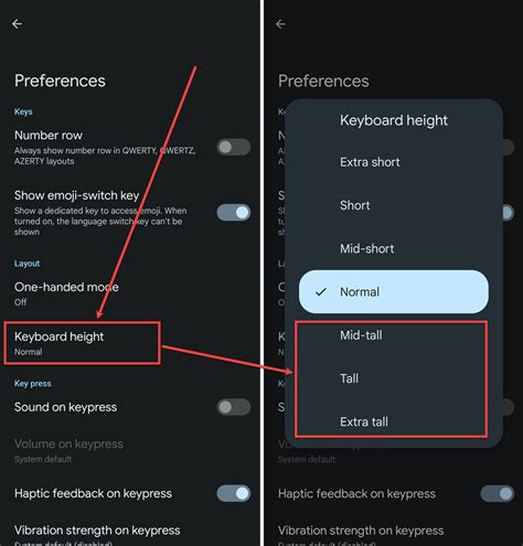 How To Make The Keyboard Bigger On Android