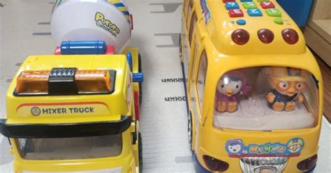 뽀로로버스 뽀로로 레미콘 트럭 장성동 유아동 당근 중고거래