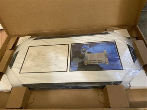 Disney Hercules Hades Production Cel Original Sketch Coa Signed James Woods £760 24 Picclick Uk