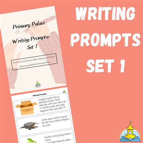Mash 3rd 4th Class Writing Prompts Set 1
