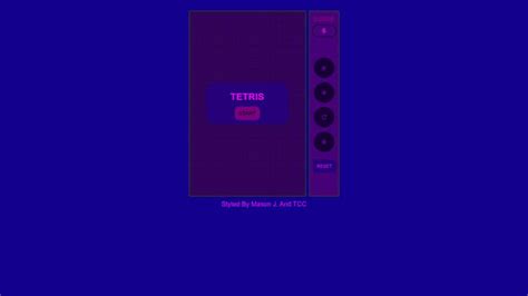 Tetris Html