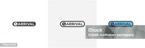 공항 도착 표지판 아이콘 세트입니다 국제 비행기 여행 벡터 기호 에서 검은색 채워진 와 윤곽선 작풍 하늘 비행기 출발 및 환승 표지판 0명에 대한 스톡 벡터 아트 및 기타