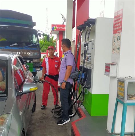 Monitoring Unit Intelkam Pastikan Ketersediaan Bbm Tribratanewsresbinjai Id