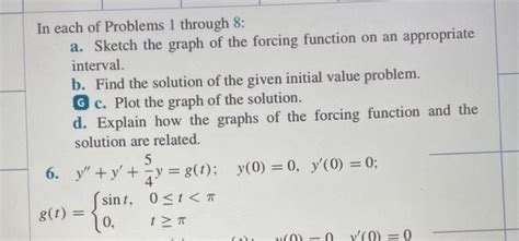 in each of problems 1 through 8 a sketch the graph