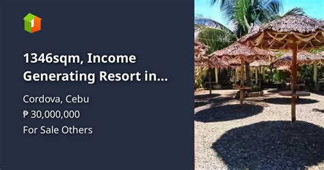 1346sqm Income Generating Resort In Cordova Cebu Is For Sale