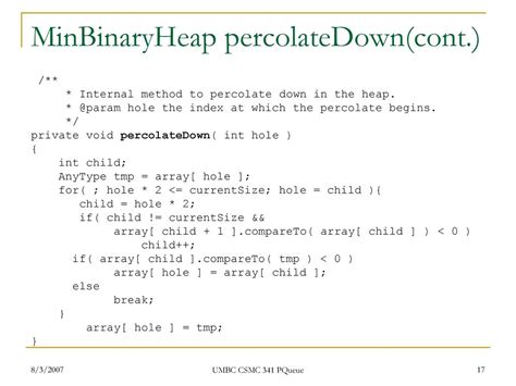 binary heaps priority queues ppt download