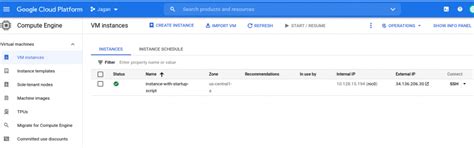 How To Use The Startup Script In Google Compute Engine