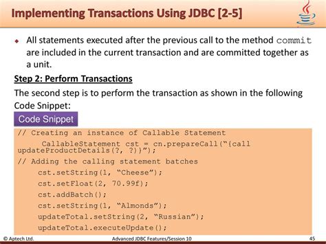 Objectives List And Describe Scrollable Result Sets Ppt Download