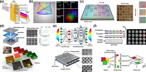 Application Of Metasurface In Spectrometer Direction A Schematic Download Scientific Diagram